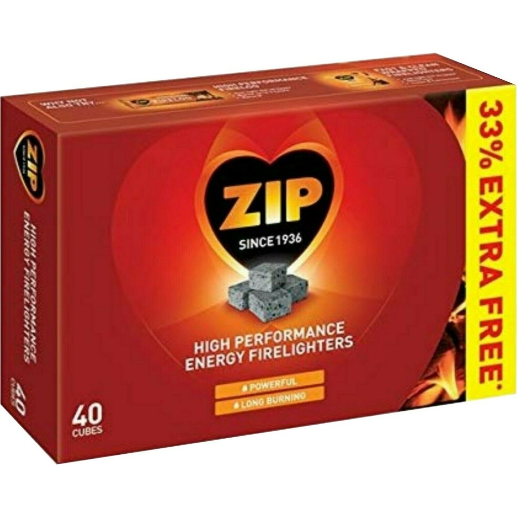 Zip Firelighters 30 Plus 33% Free - Perfect2Trade