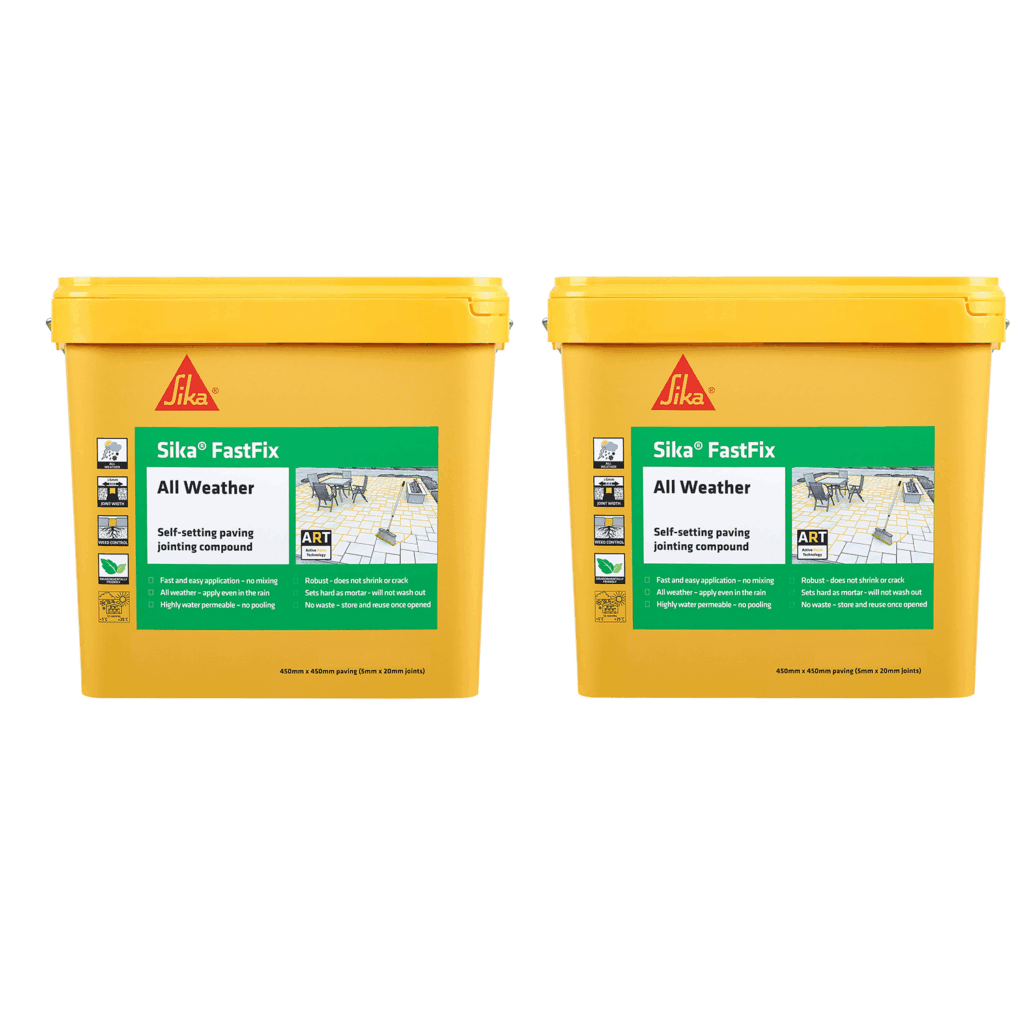 Sika FastFix All Weather Jointing Paving Compound Deep Grey - 14kg ...