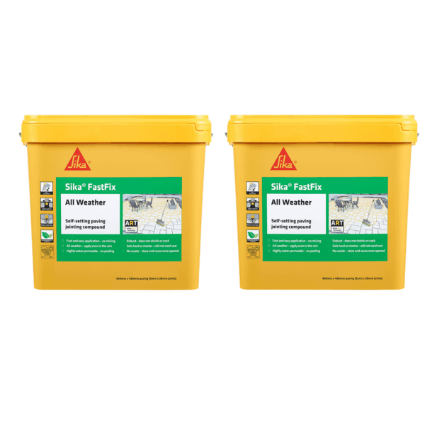 Sika FastFix All Weather Jointing Paving Compound Deep Grey - 14kg ...