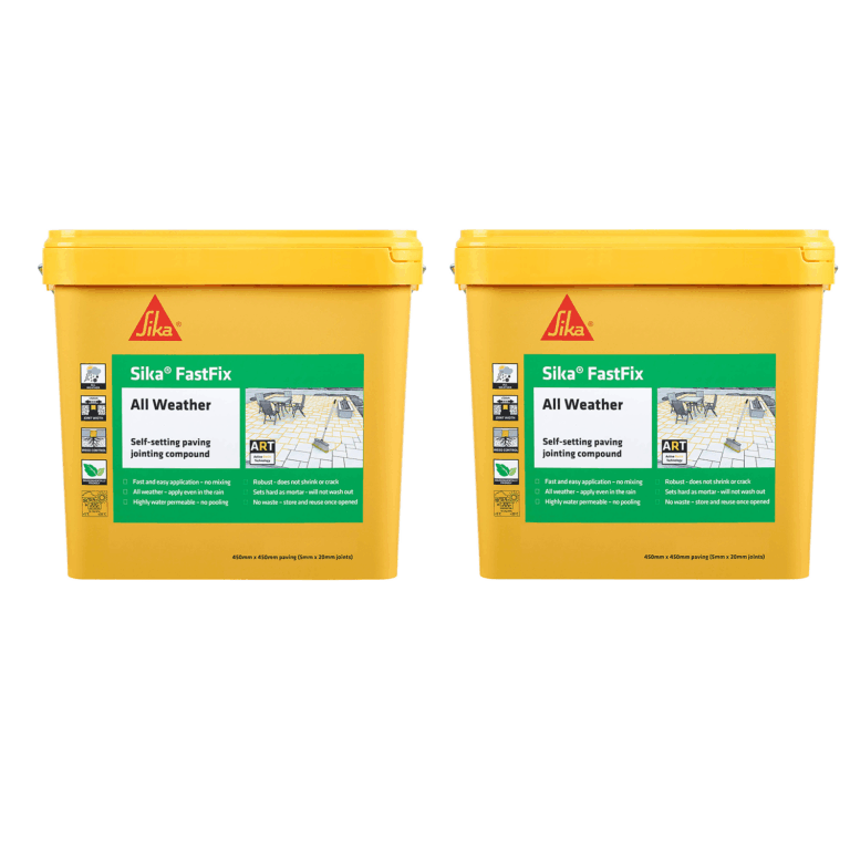 Sika FastFix All Weather Jointing Paving Compound Deep Grey - 14kg ...