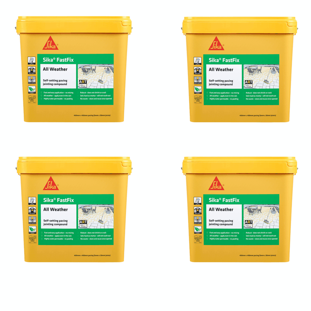 Sika FastFix All Weather Jointing Paving Compound Deep Grey - 14kg ...
